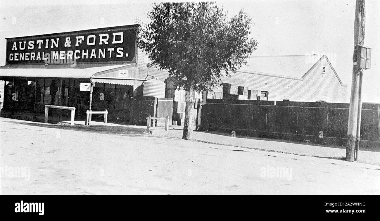 Negative - Hopetoun, Victoria, circa 1925, Austin and Ford, general ...