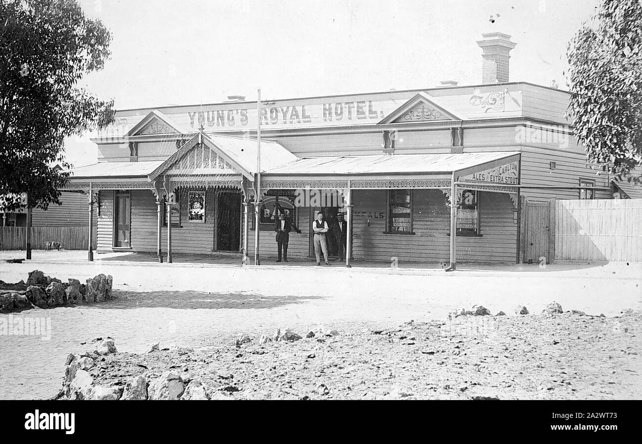 Negative - Rainbow, Victoria, post 1912, Young's Royal Hotel. There are ...