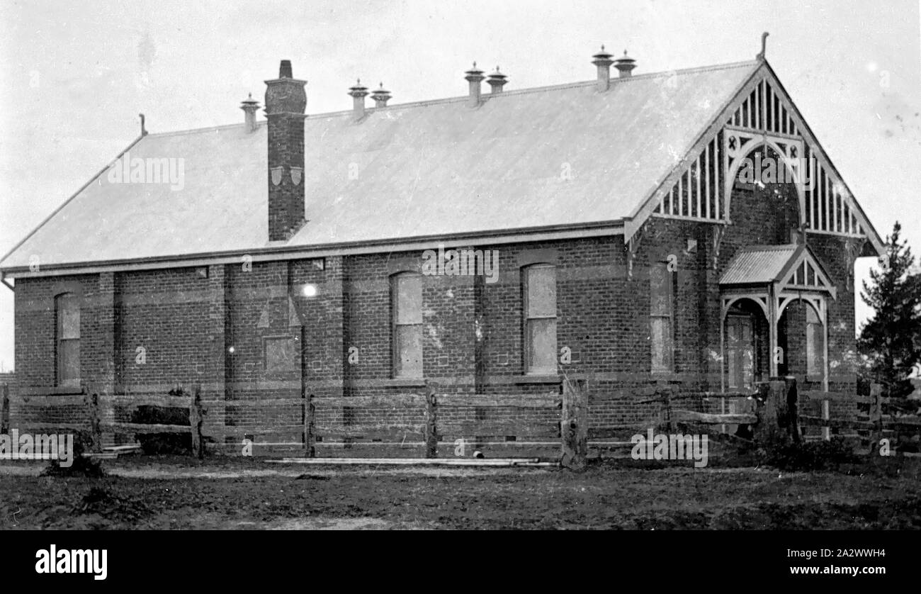 Negative - Picnic Point, Victoria, circa 1915, The Picnic Point hall ...