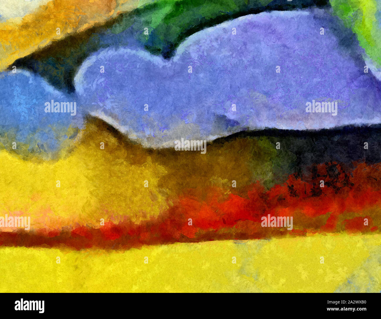 Abstract watercolor background. Hand drawn scratched grunge unusual ...