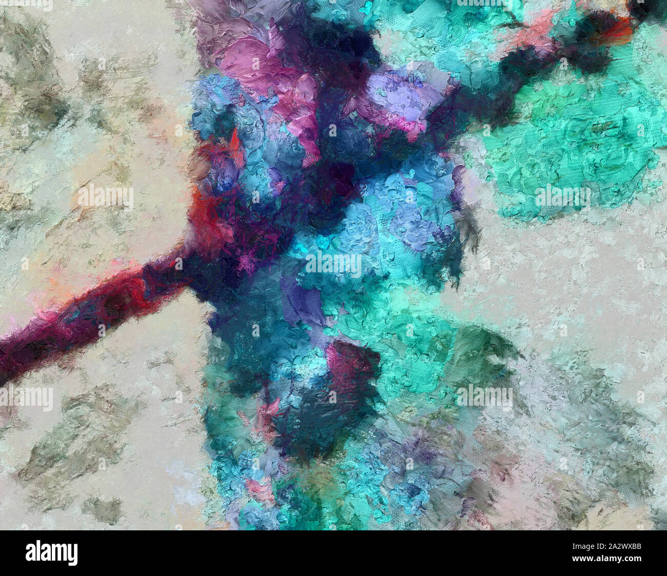 Abstract grunge texture background. Stock abstraction art on canvas ...