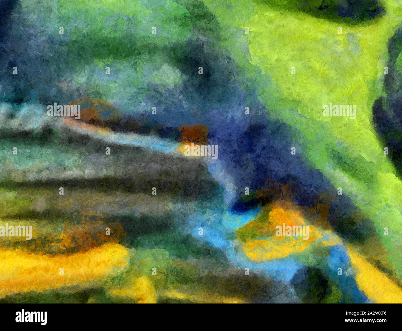 Abstract watercolor background. Hand drawn scratched grunge unusual ...