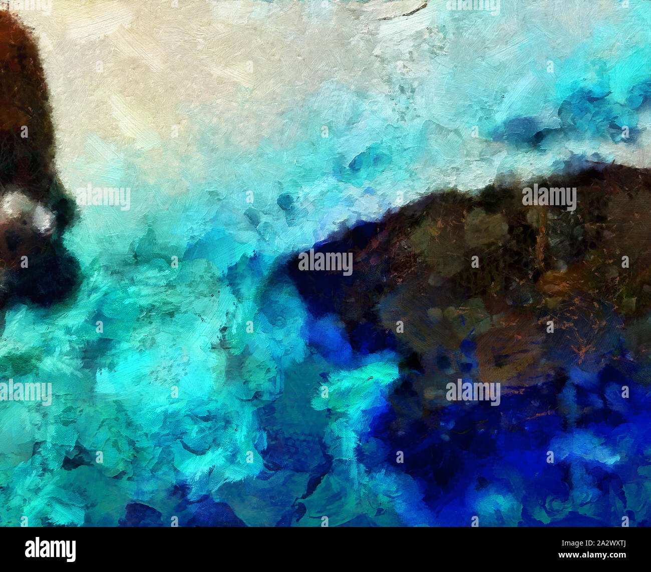 Abstract grunge texture background. Stock abstraction art on canvas ...