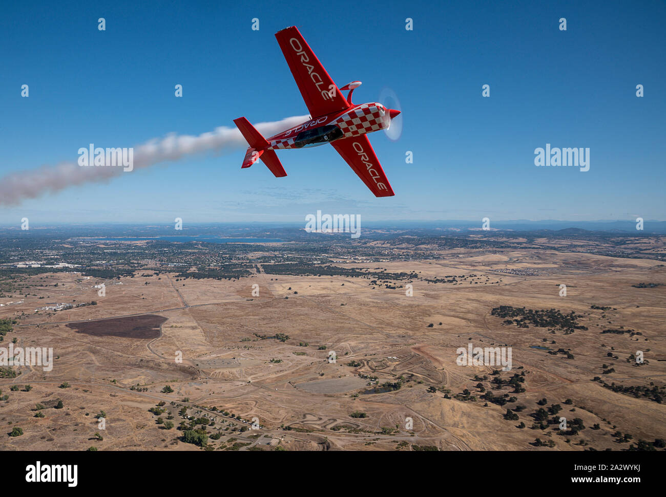 Mather, California, USA. 3rd Oct, 2019. Team Oracle pilot Sean D ...