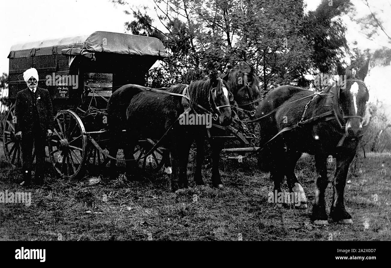 Negative - Casterton District, Victoria, circa 1925, Lucka Singh, an ...