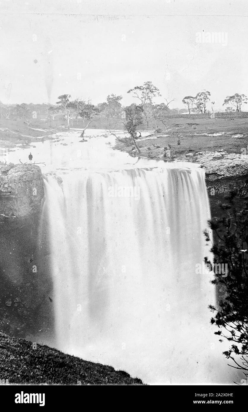 Negative - Wannon Falls, Victoria, circa 1880, The Wannon Falls Stock ...