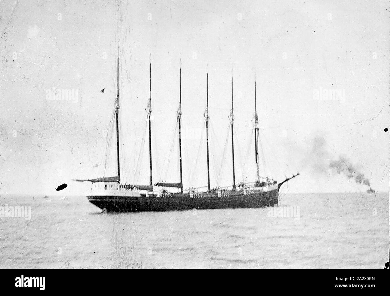 Six masted ship hi-res stock photography and images - Alamy