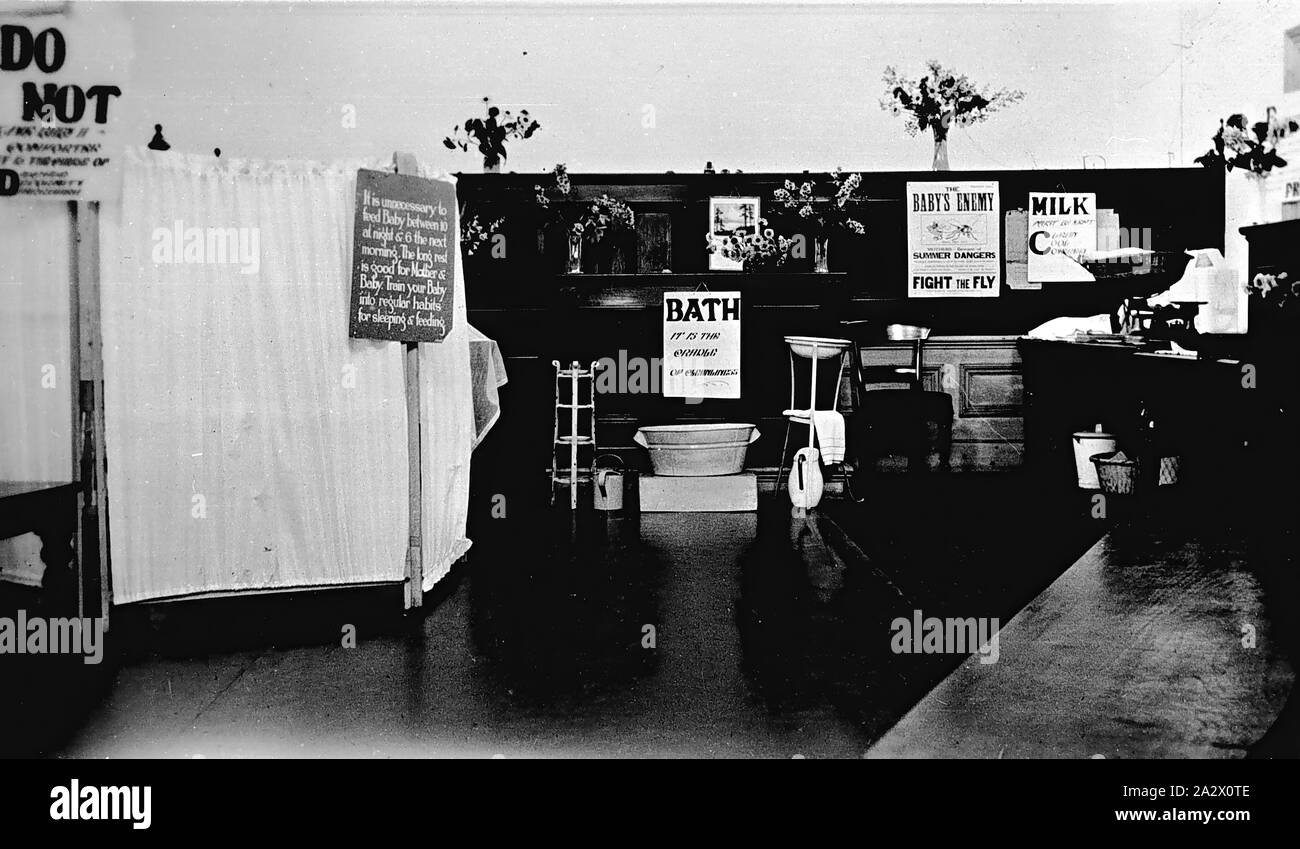 Posters recommending approved procedures hi-res stock photography and ...