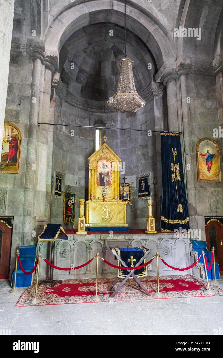 Armenia. Tsakhkadzor. Kecharis Monastery. August 15, 2018. An 11th C ...