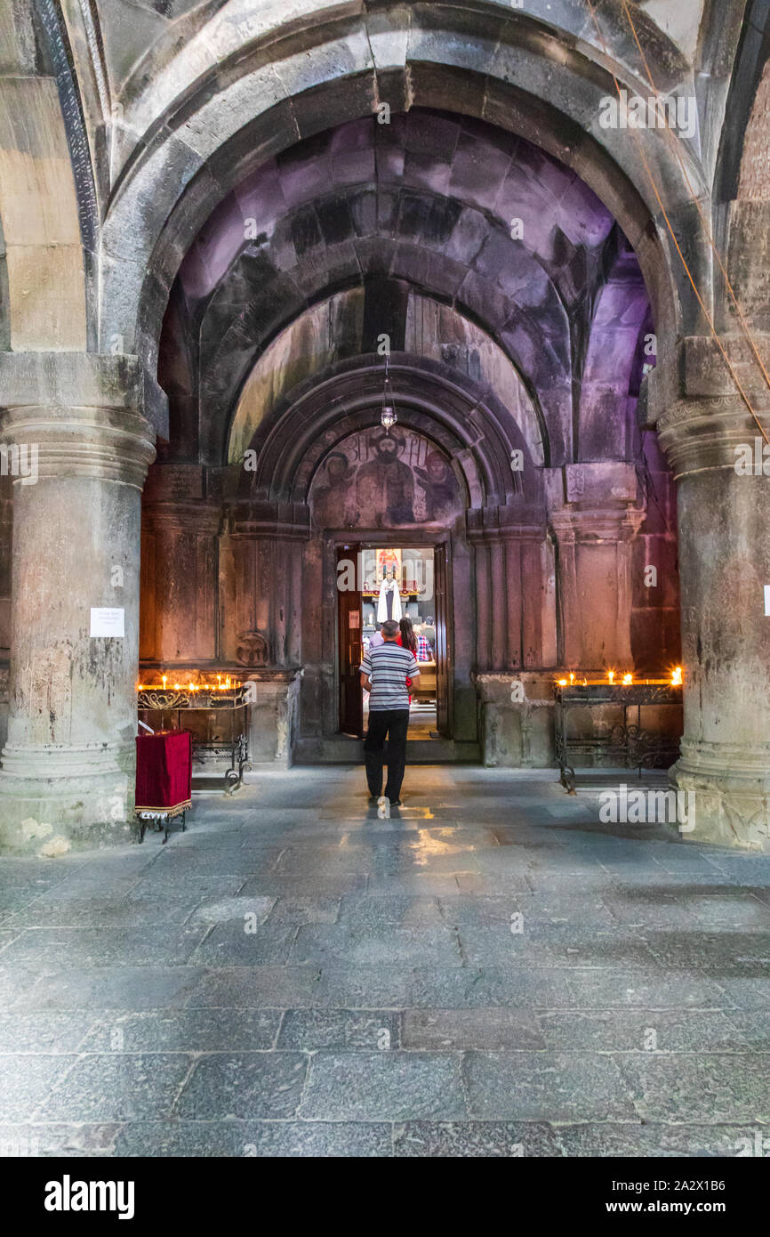 Armenia. Tsakhkadzor. Kecharis Monastery. August 15, 2018. An 11th C ...