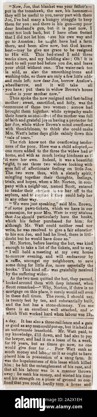 Newspaper cuttings hi-res stock photography and images - Alamy