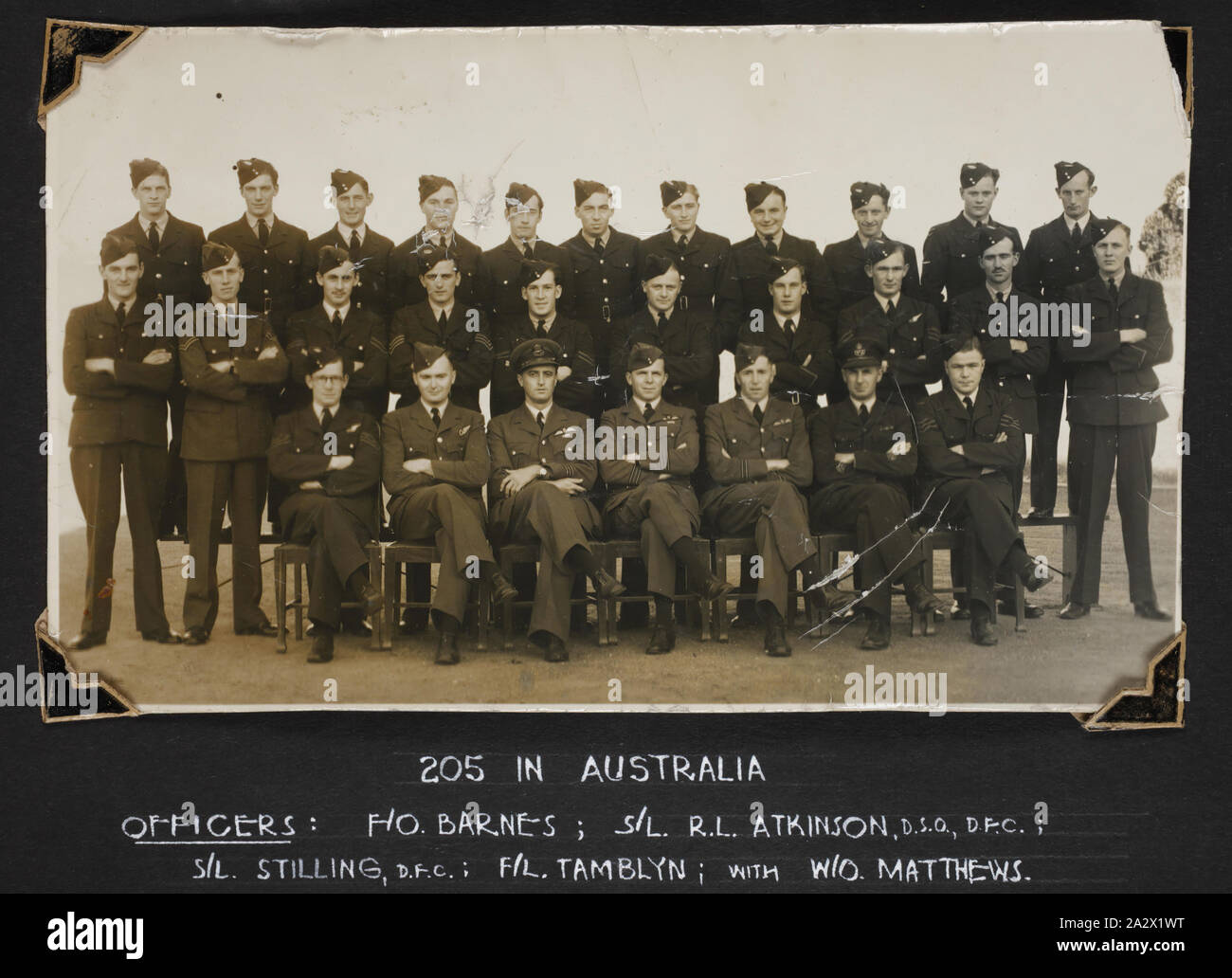 Photograph - '205 In Australia', World War II, 1942, Black and white ...