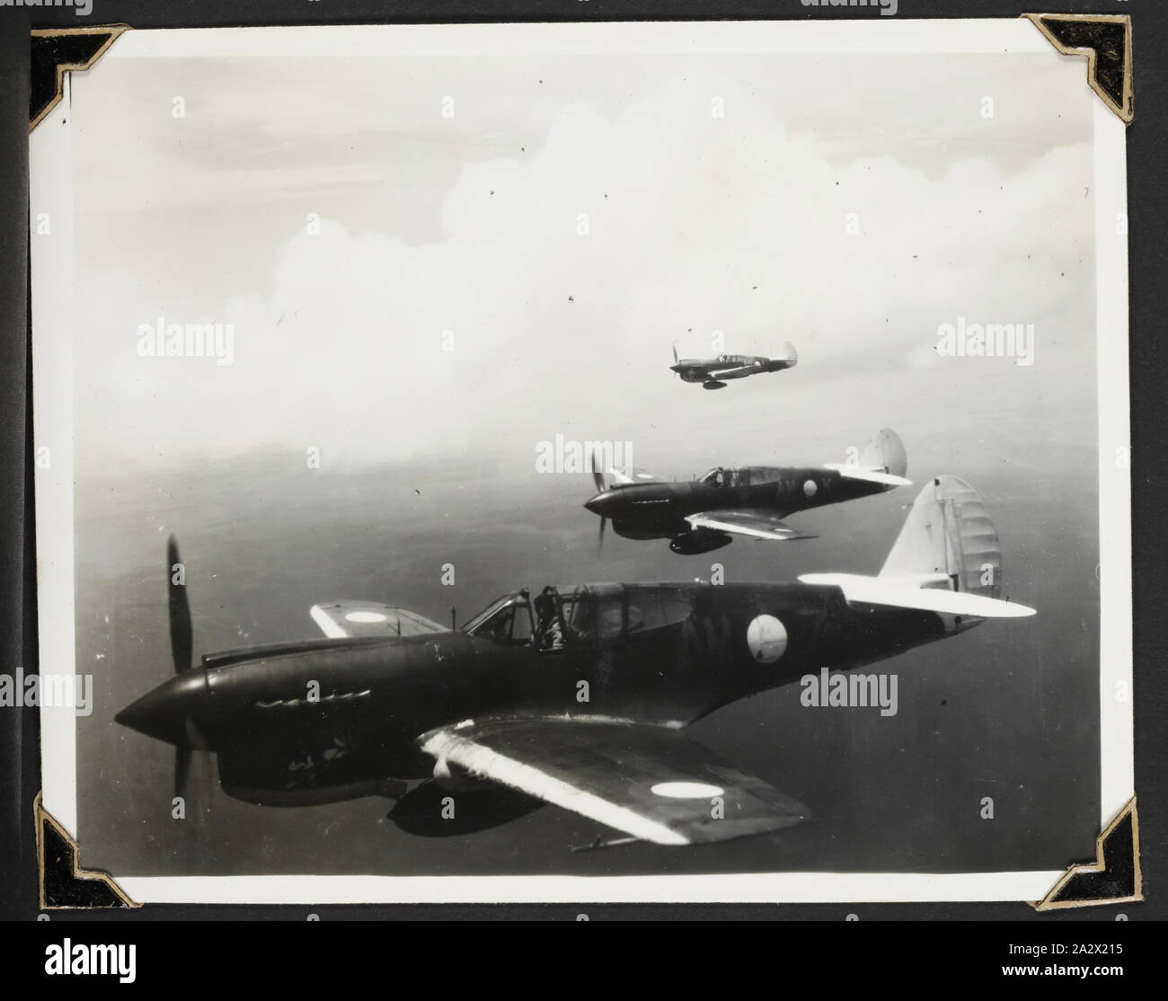 77 squadron kittyhawks hi-res stock photography and images - Alamy