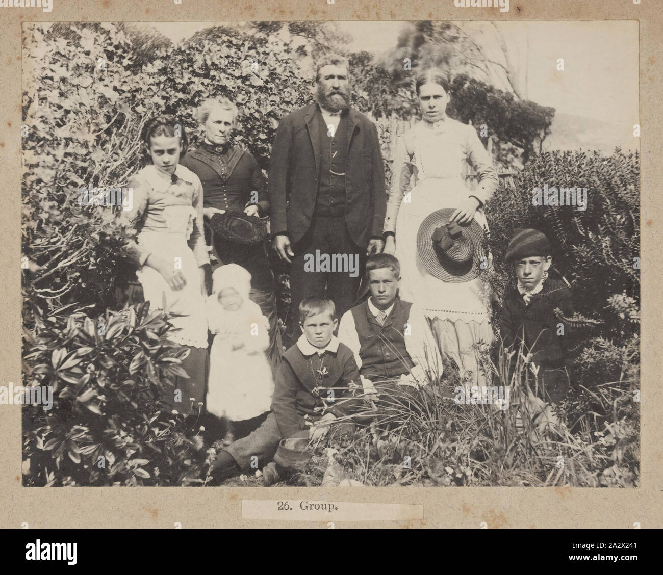 Photograph - 'Group', Kent Islands, Bass Strait, 1890, One of sixty ...