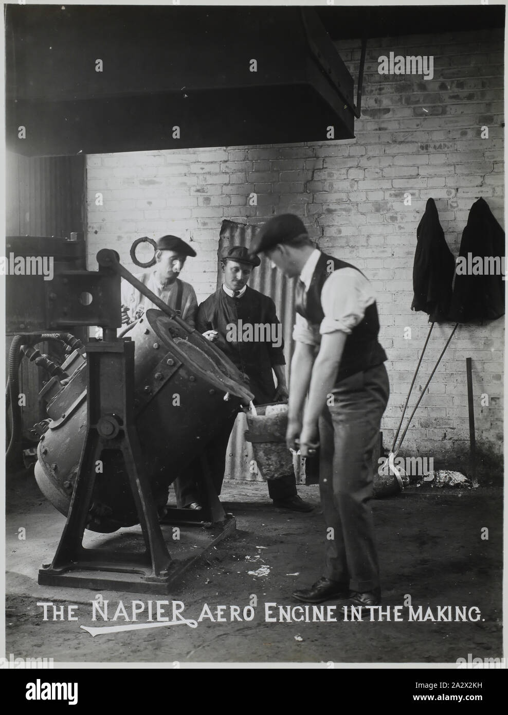 Photograph - D. Napier & Son Ltd, 'Aero Engine in the Making', England ...