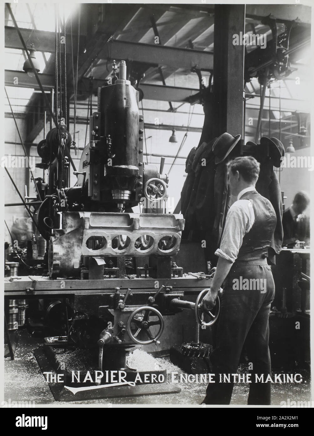 Photograph - D. Napier & Son Ltd, 'Aero Engine in the Making', England ...