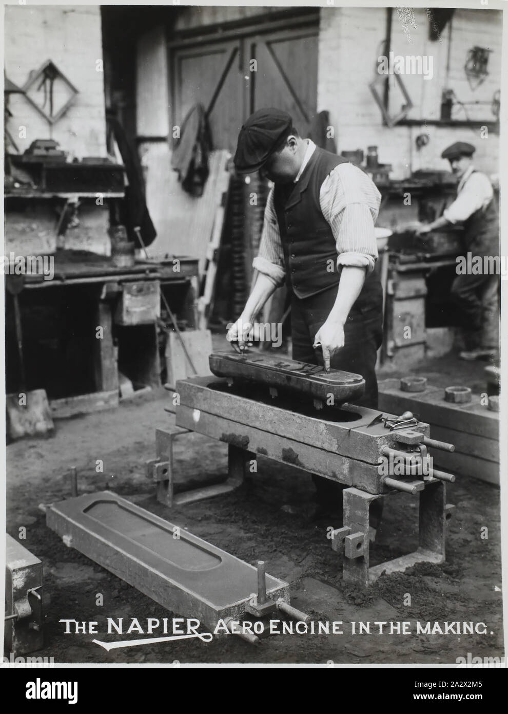 Photograph - D. Napier & Son Ltd, 'Aero Engine in the Making', England ...
