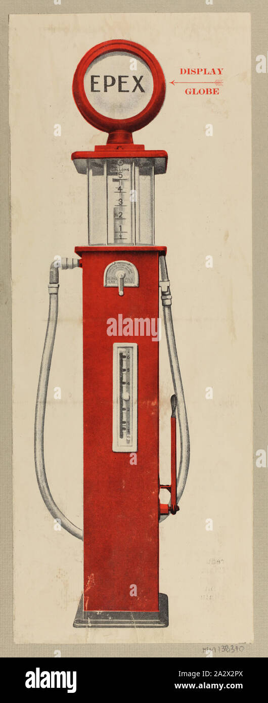 Photograph - Engineering Products Pty Ltd, EPEX Petrol Pump, circa 1930 ...