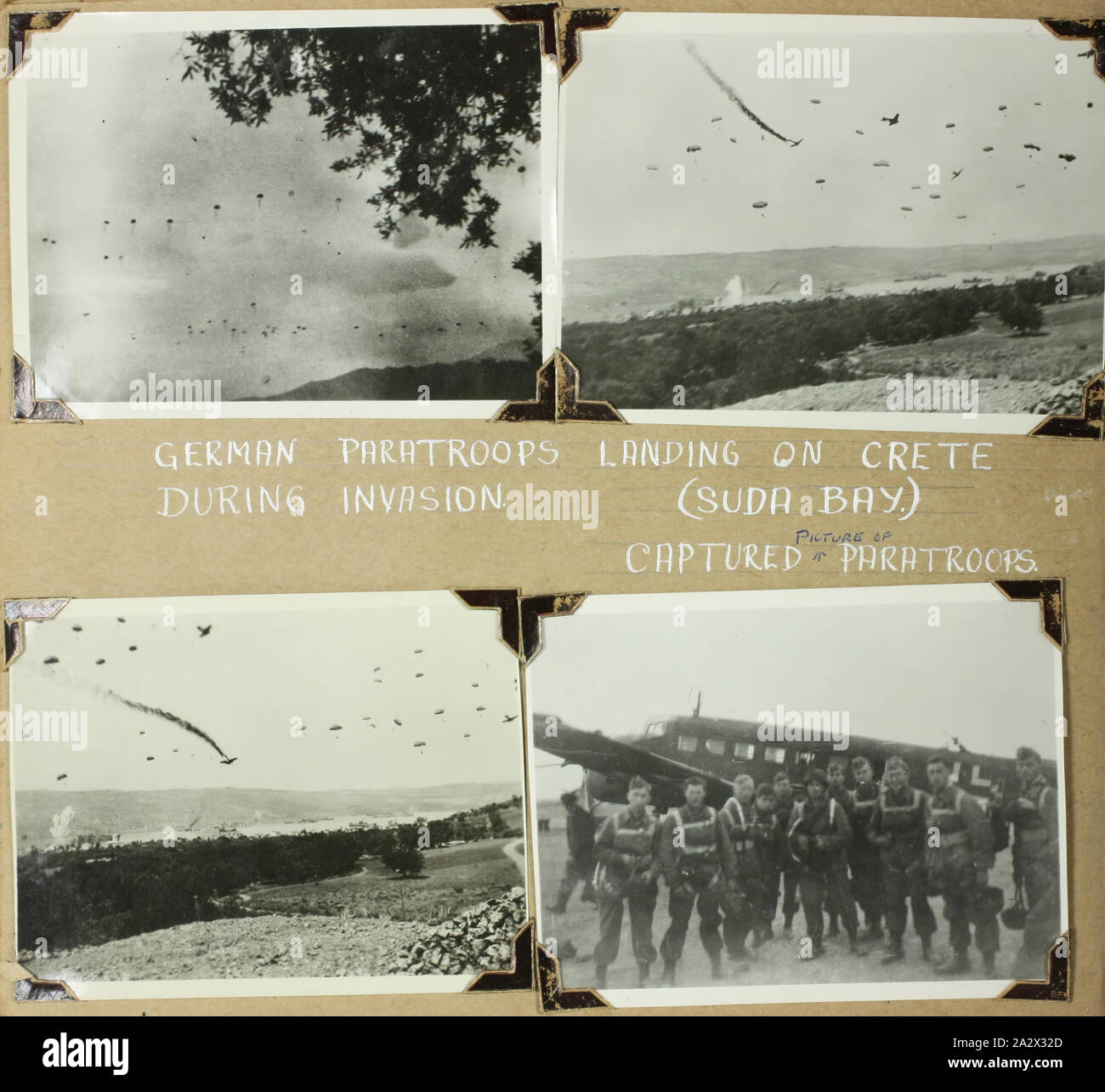 Photograph - German Paratroops, Crete, Greece, World War II, 1941 ...