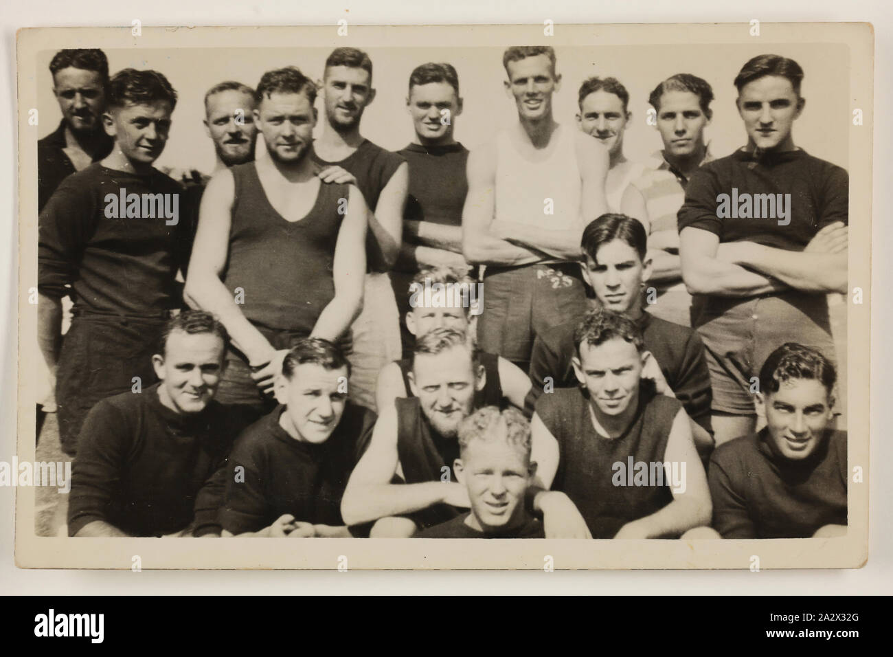 Photograph - Group of Men, Able Seaman David Ralph Goodwin, World War ...