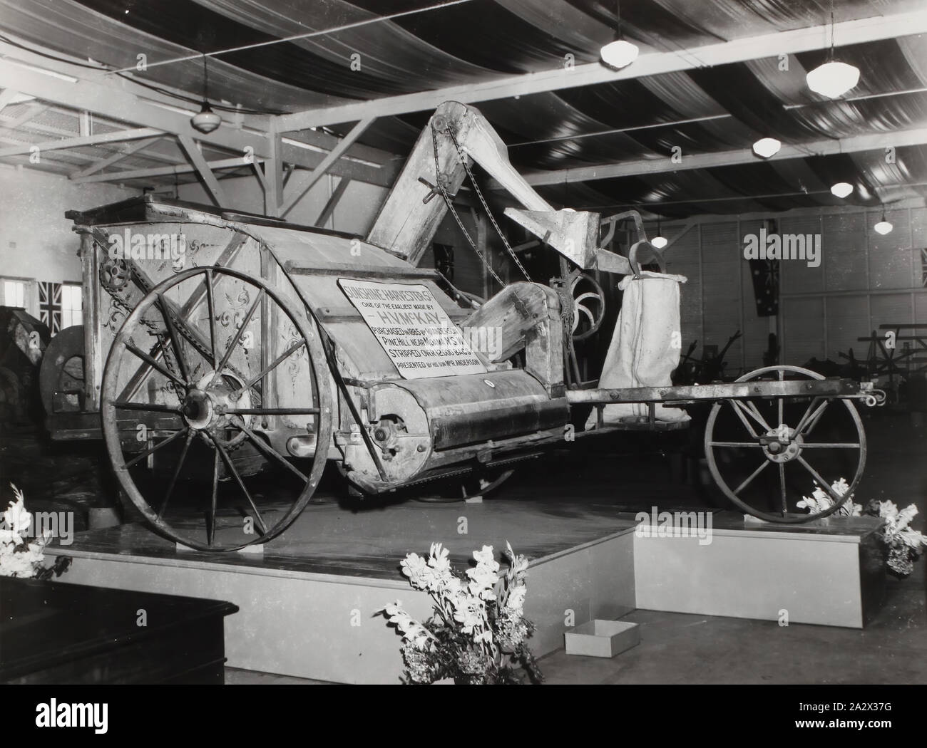 Photograph - H.V. McKay Massey Harris, Sunshine Harvester on Display ...