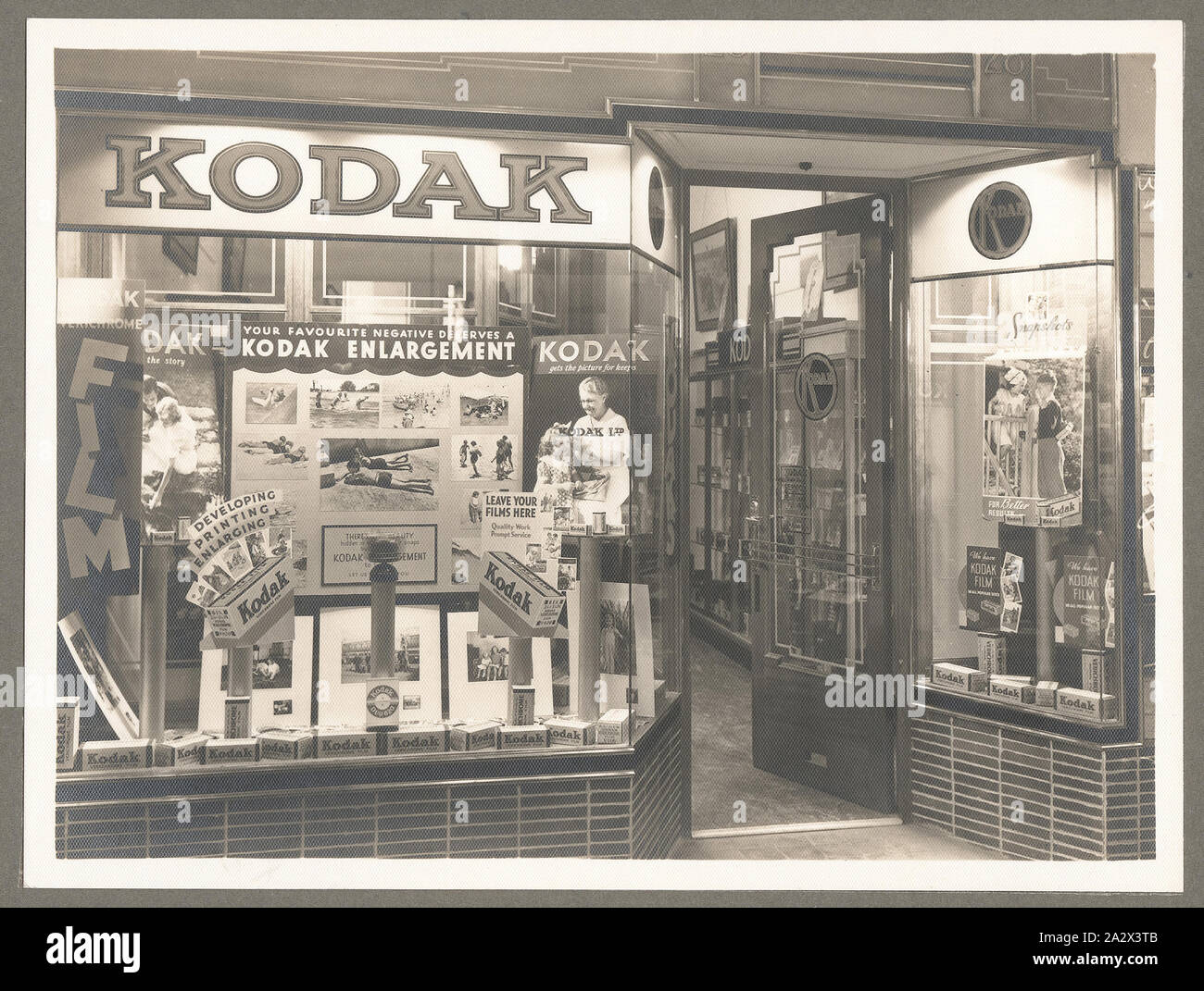 Photograph, 'Display Windows Plaza Arcade', Perth, circa 1930s, Black ...