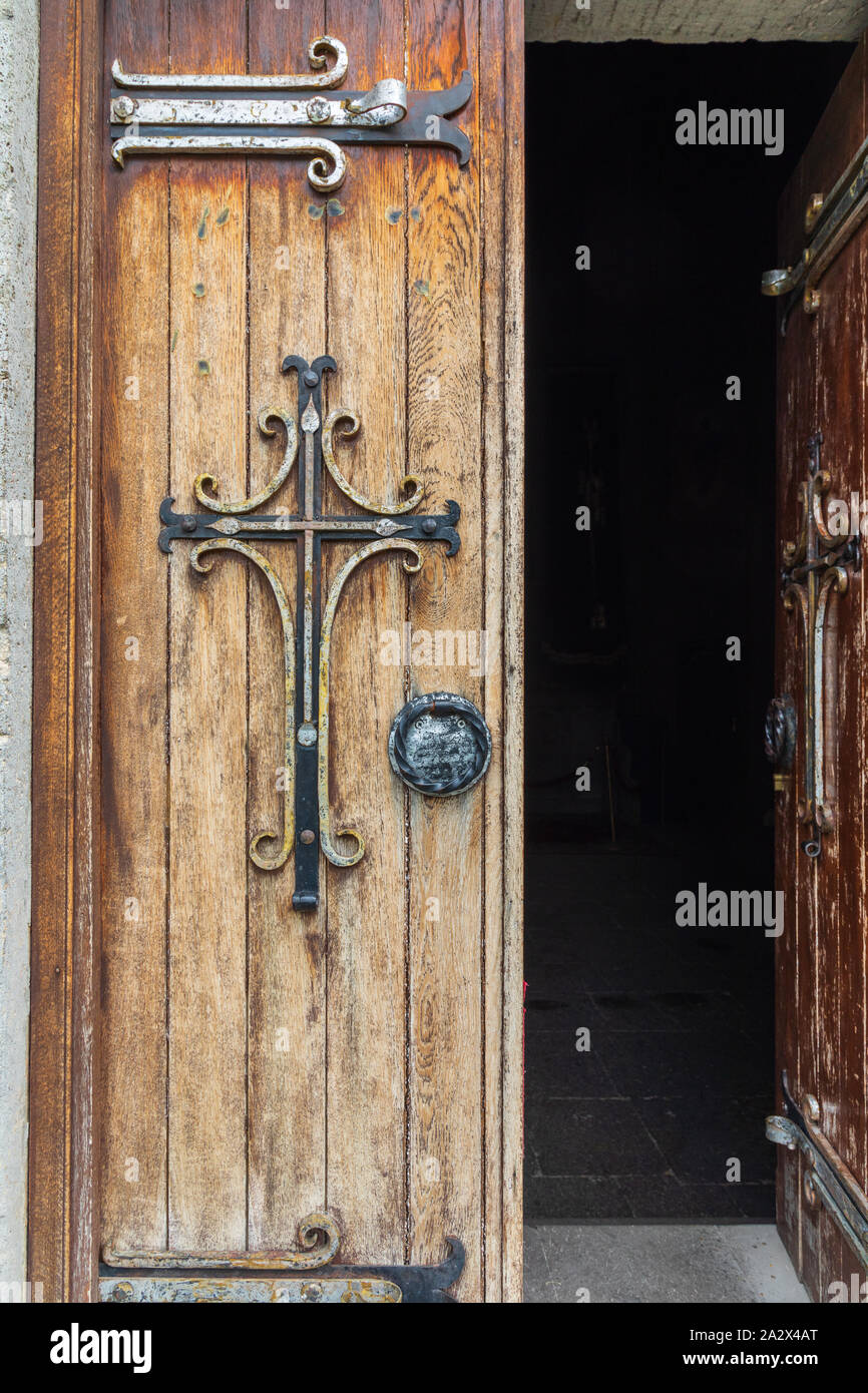 Monastery cross door hi-res stock photography and images - Alamy