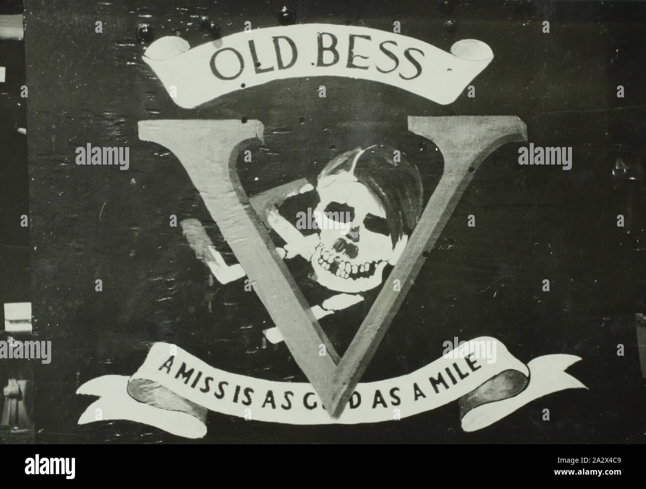 Photograph - 'Old Bess, A Miss is as Good as a Mile', World War II ...