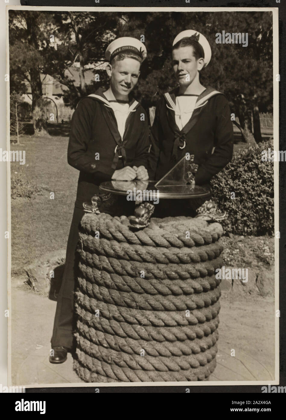 Photograph - Portrait of Two Seamen, Able Seaman David Ralph Goodwin ...