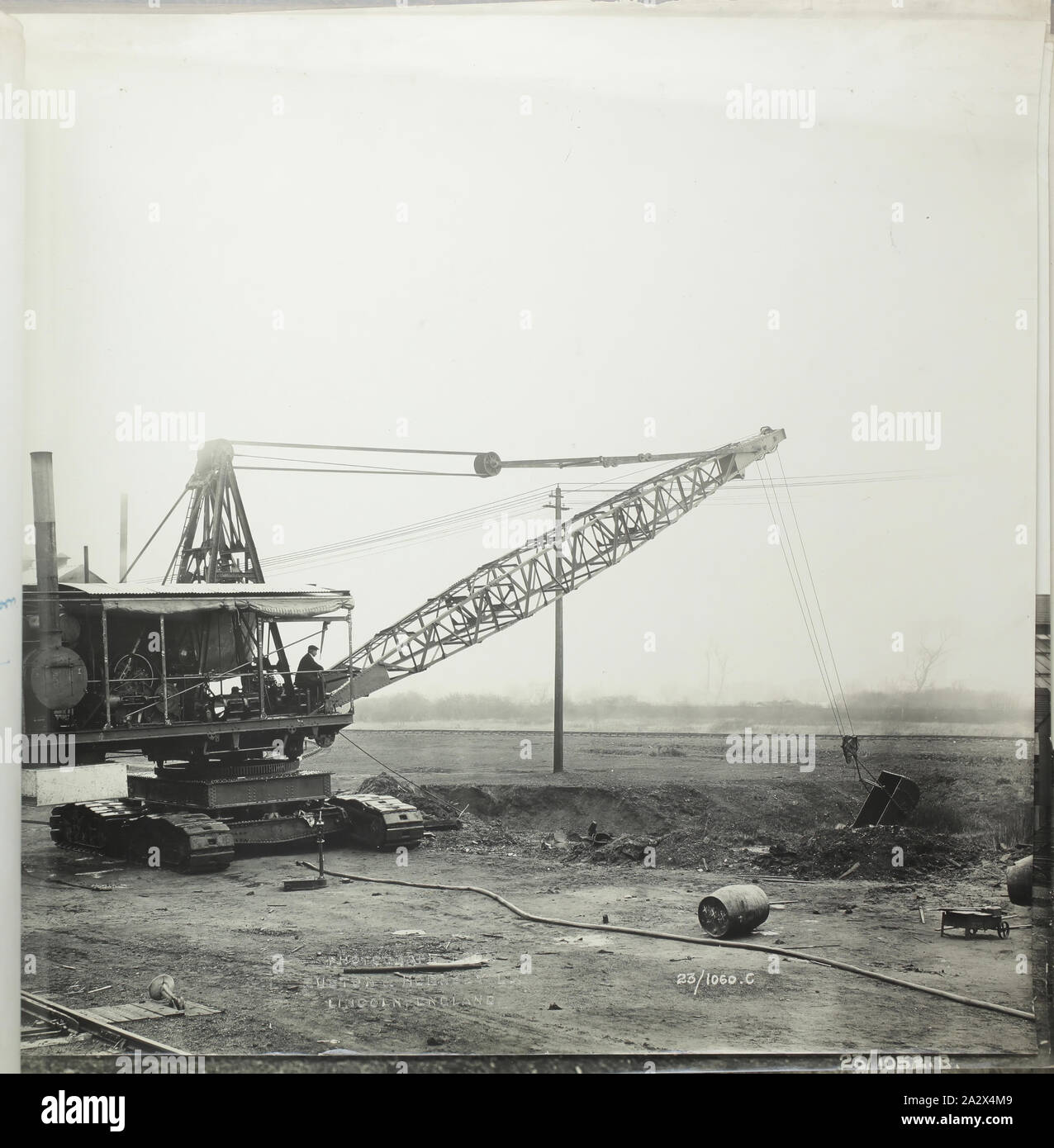 Photograph - Ruston & Hornsby, 'No.60 Dragline Excavator on ...