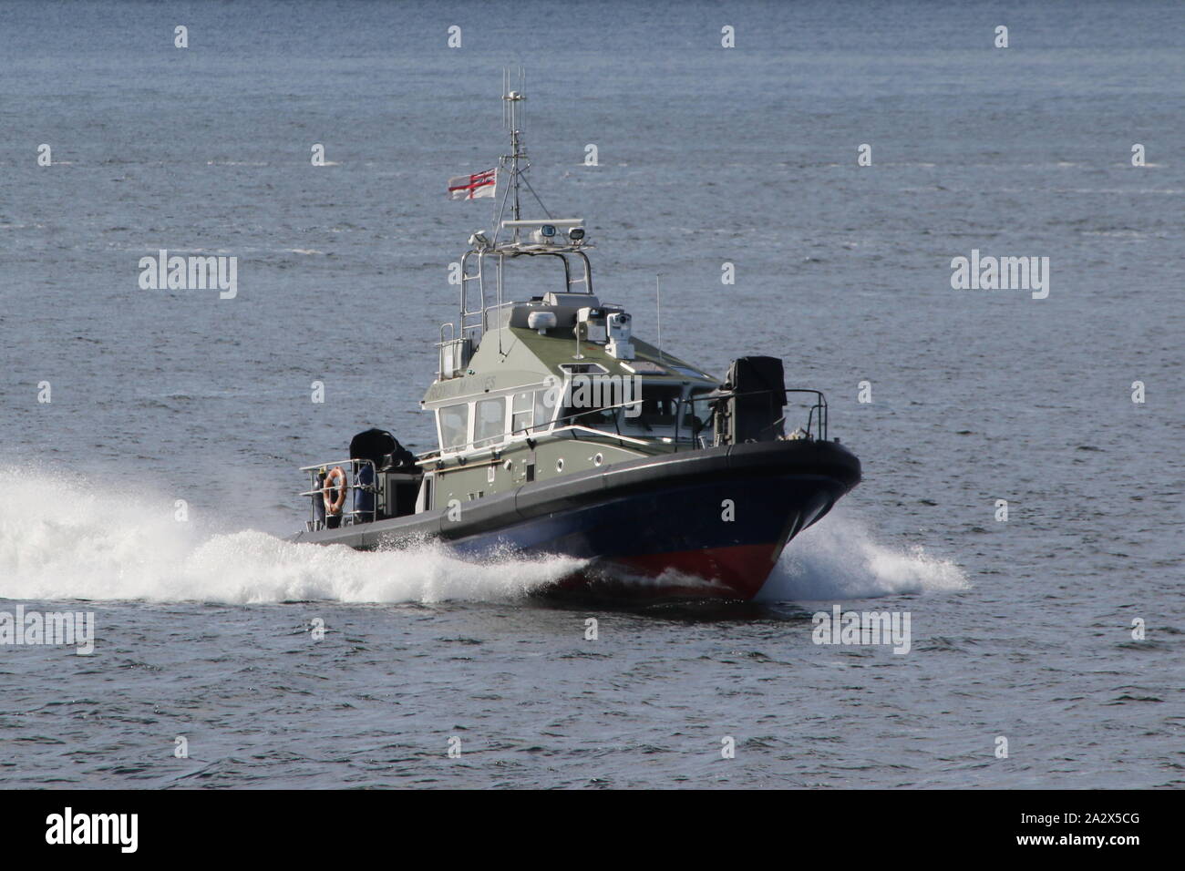 Mull, an Island-class launch operated by the Royal Marines (43 Commando ...