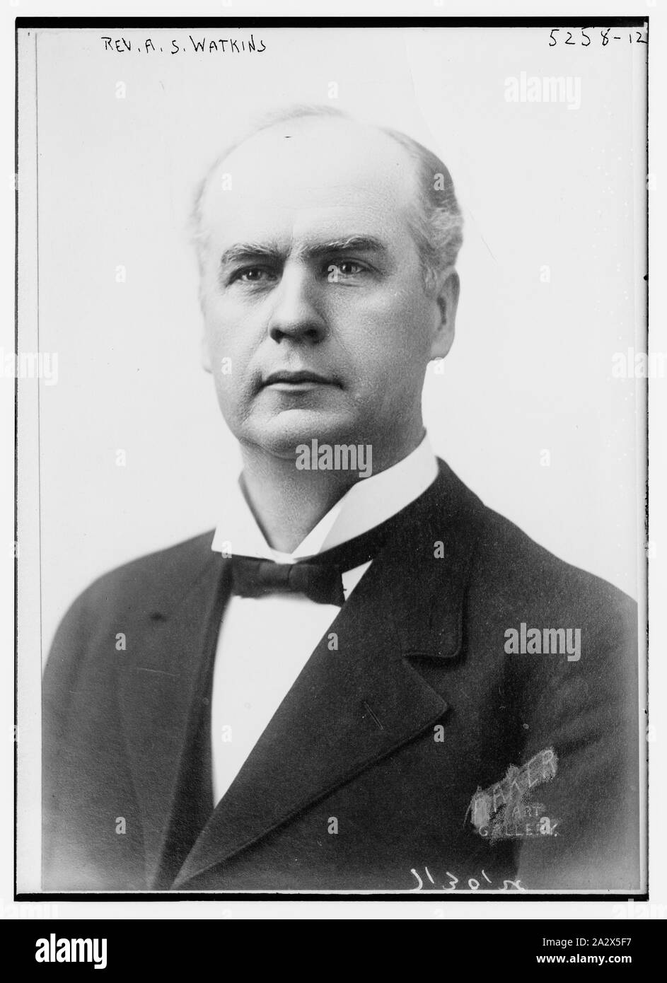 Rev. A. S. Watkins Stock Photo - Alamy