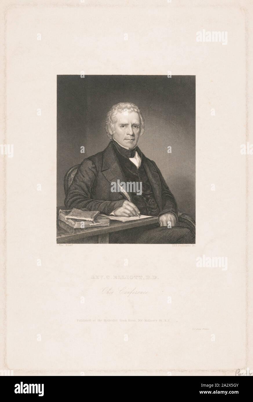 Rev. C. Elliott, D.D Stock Photo - Alamy