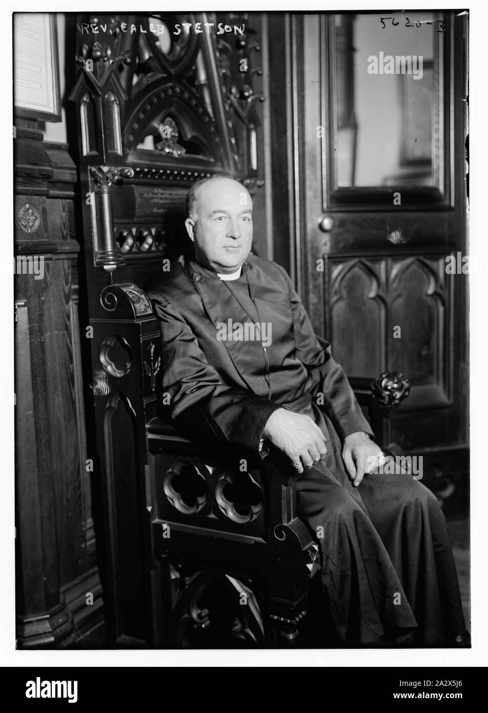 Rev. Caleb Stetson Stock Photo - Alamy