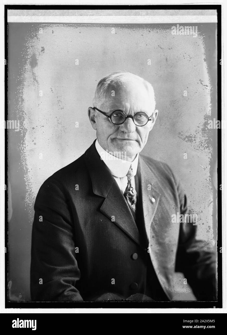 Rev. Dr. A. Edwin Burrows Stock Photo - Alamy