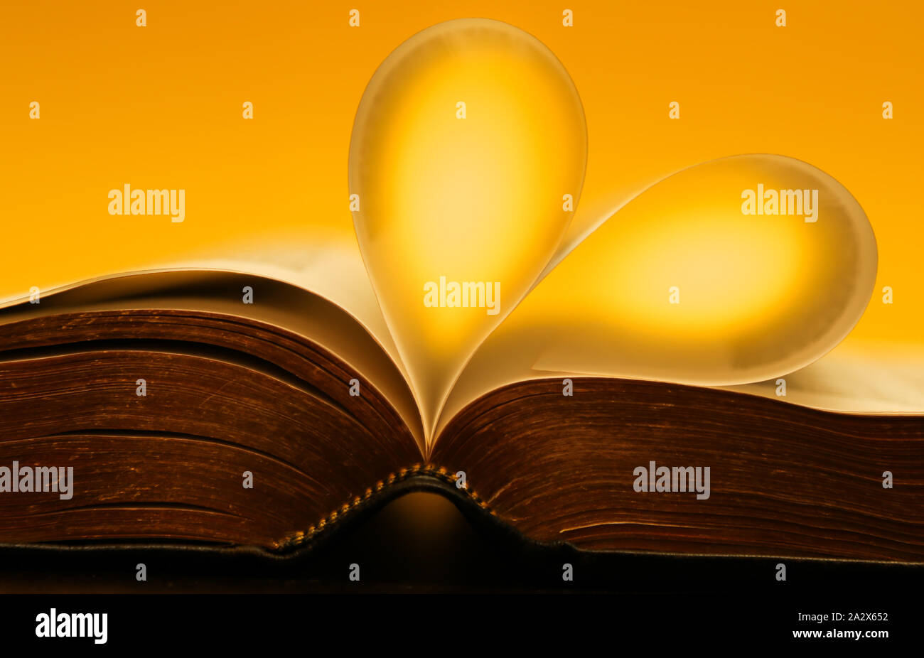 Bible Pages Heart High Resolution Stock Photography and Images - Alamy
