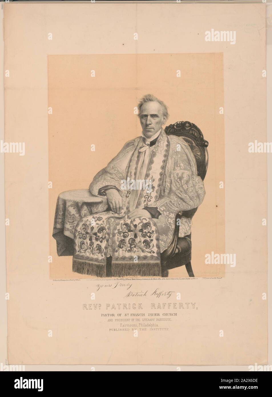 Revd. Patrick Rafferty, pastor of St. Francis Xavier Church and ...
