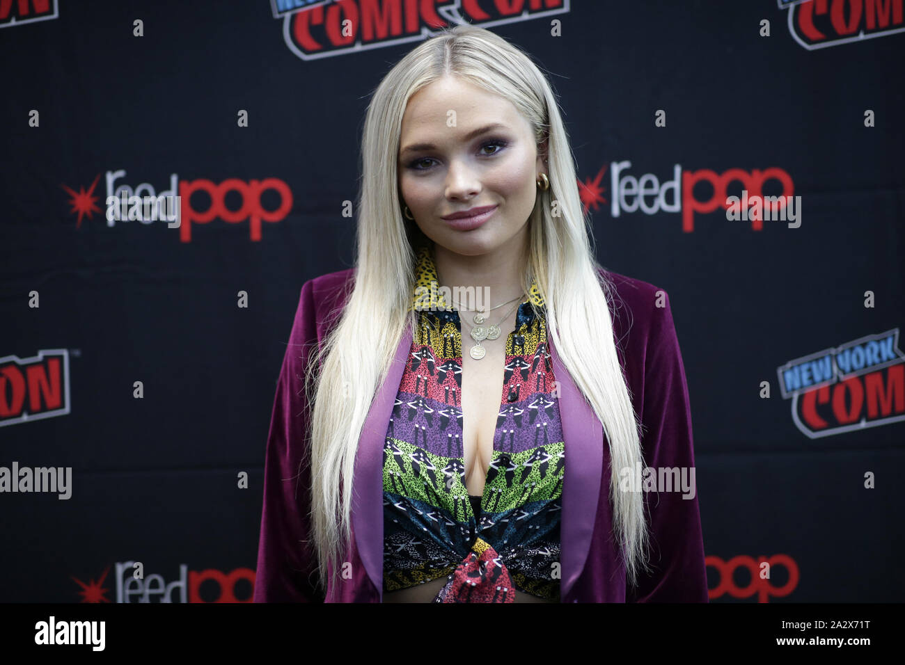 New York, United States. 03rd Oct, 2019. Natalie Alyn Lind of the ...