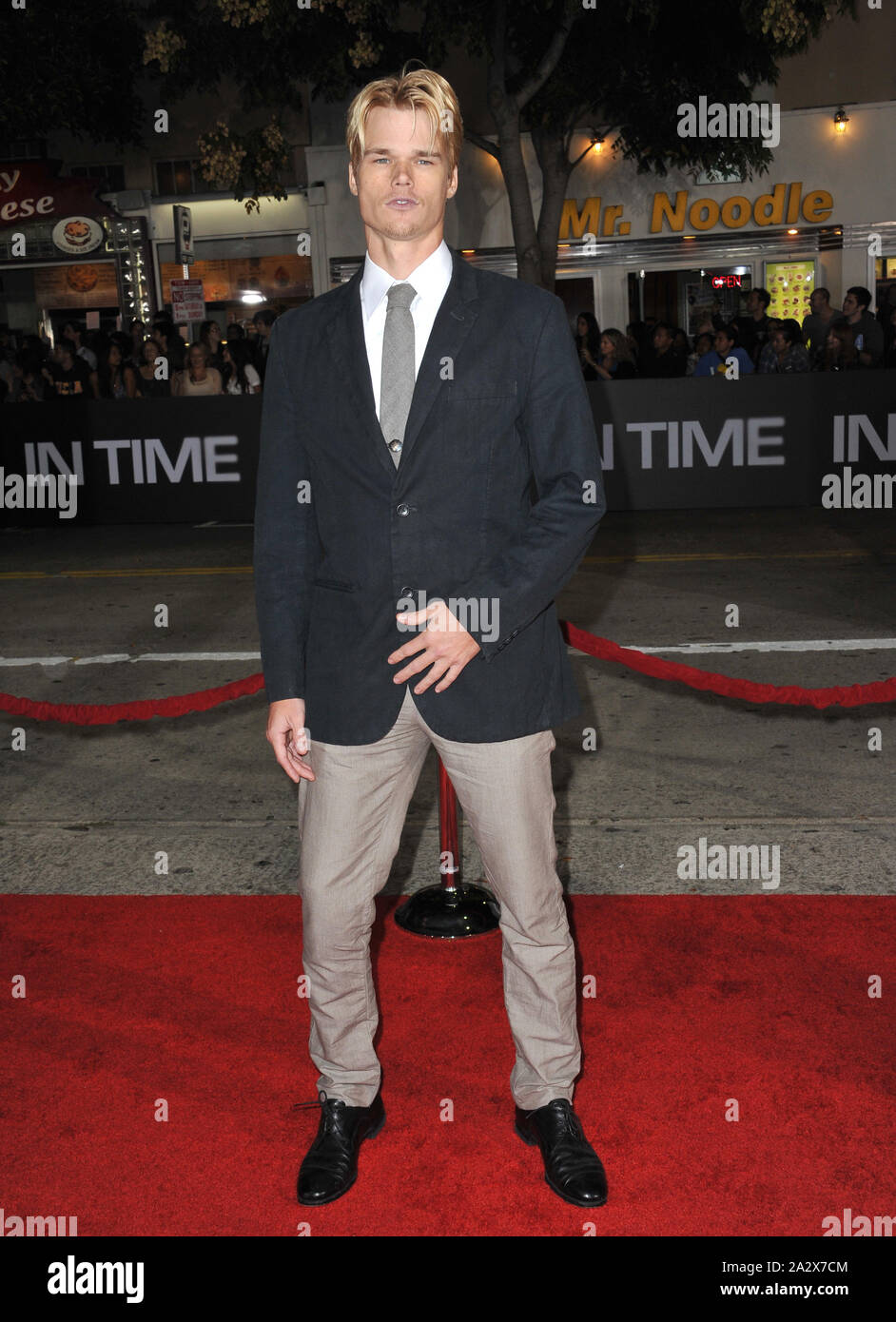 LOS ANGELES, CA. October 20, 2011: Brendan Miller at the Los Angeles ...