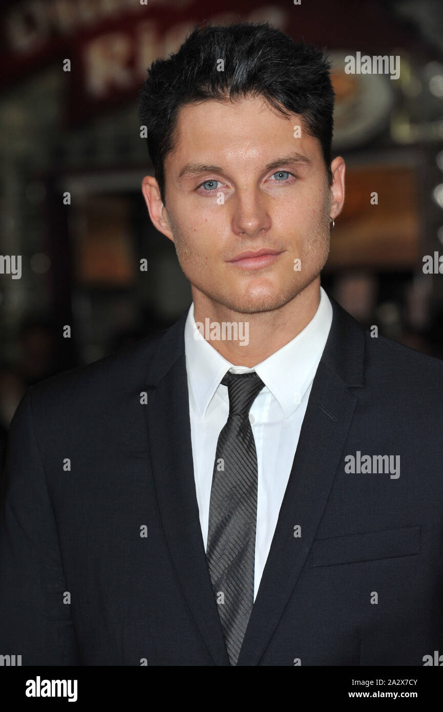 LOS ANGELES, CA. October 20, 2011: Toby Hemingway at the Los Angeles ...