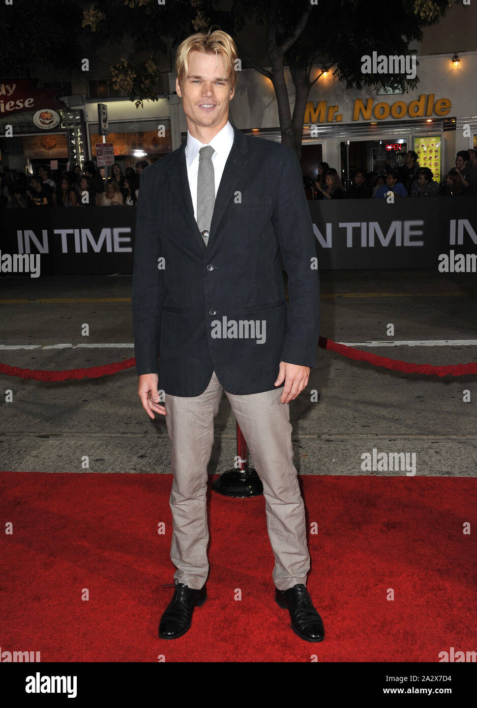 LOS ANGELES, CA. October 20, 2011: Brendan Miller at the Los Angeles ...