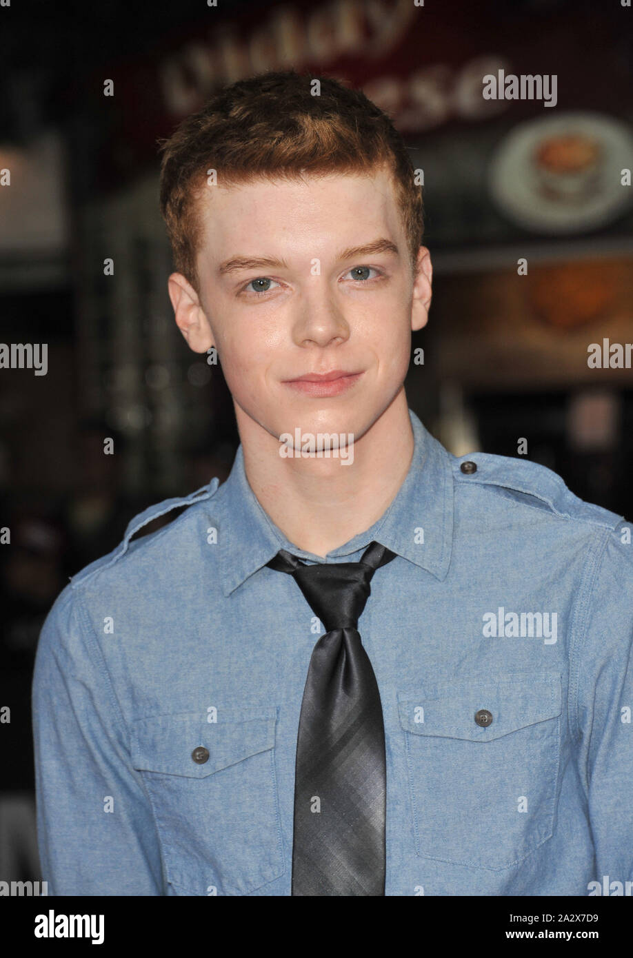 LOS ANGELES, CA. October 20, 2011: Cameron Monahan at the Los Angeles ...