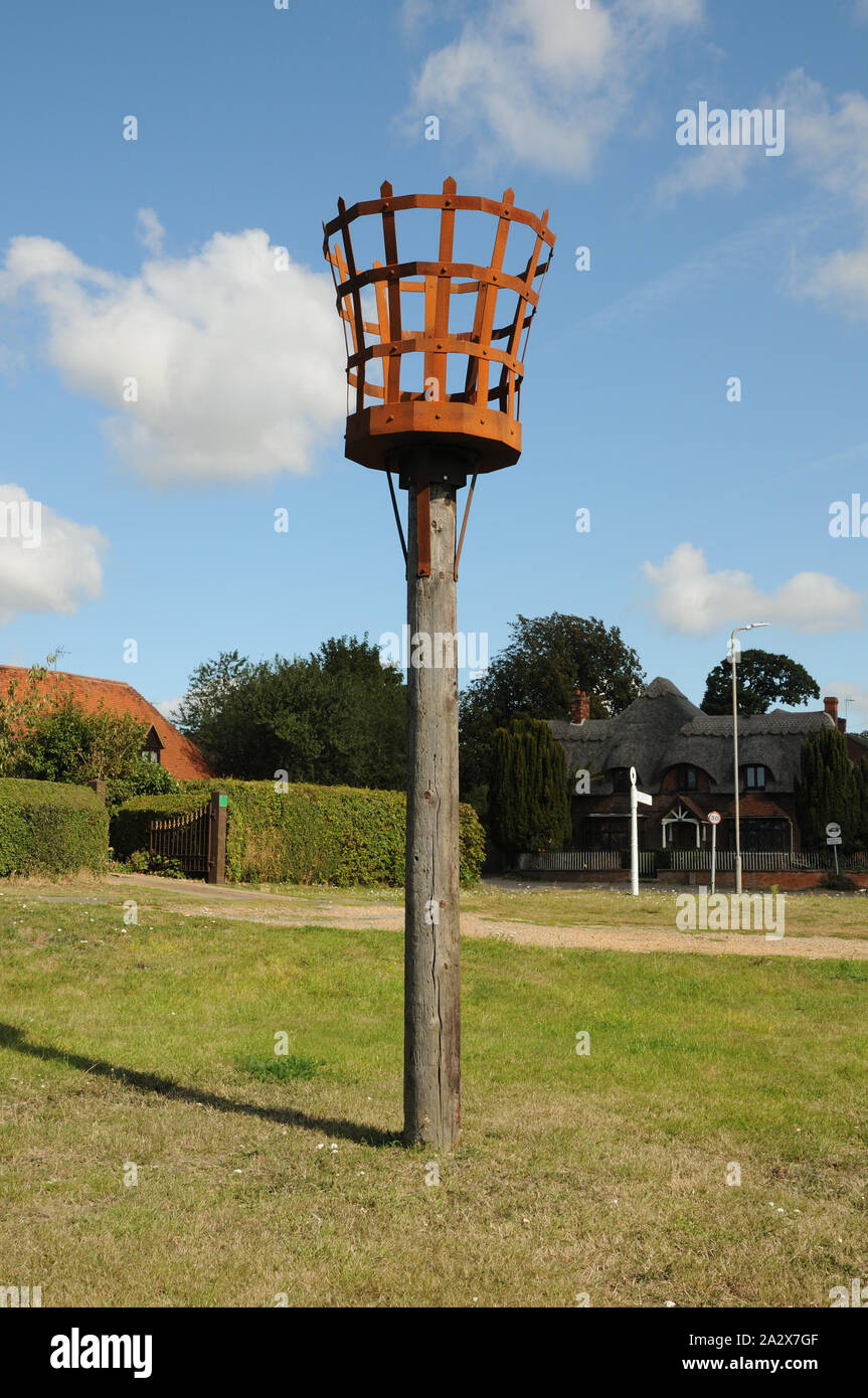 Beacon, Soulbury, Buckinghamshire Stock Photo - Alamy