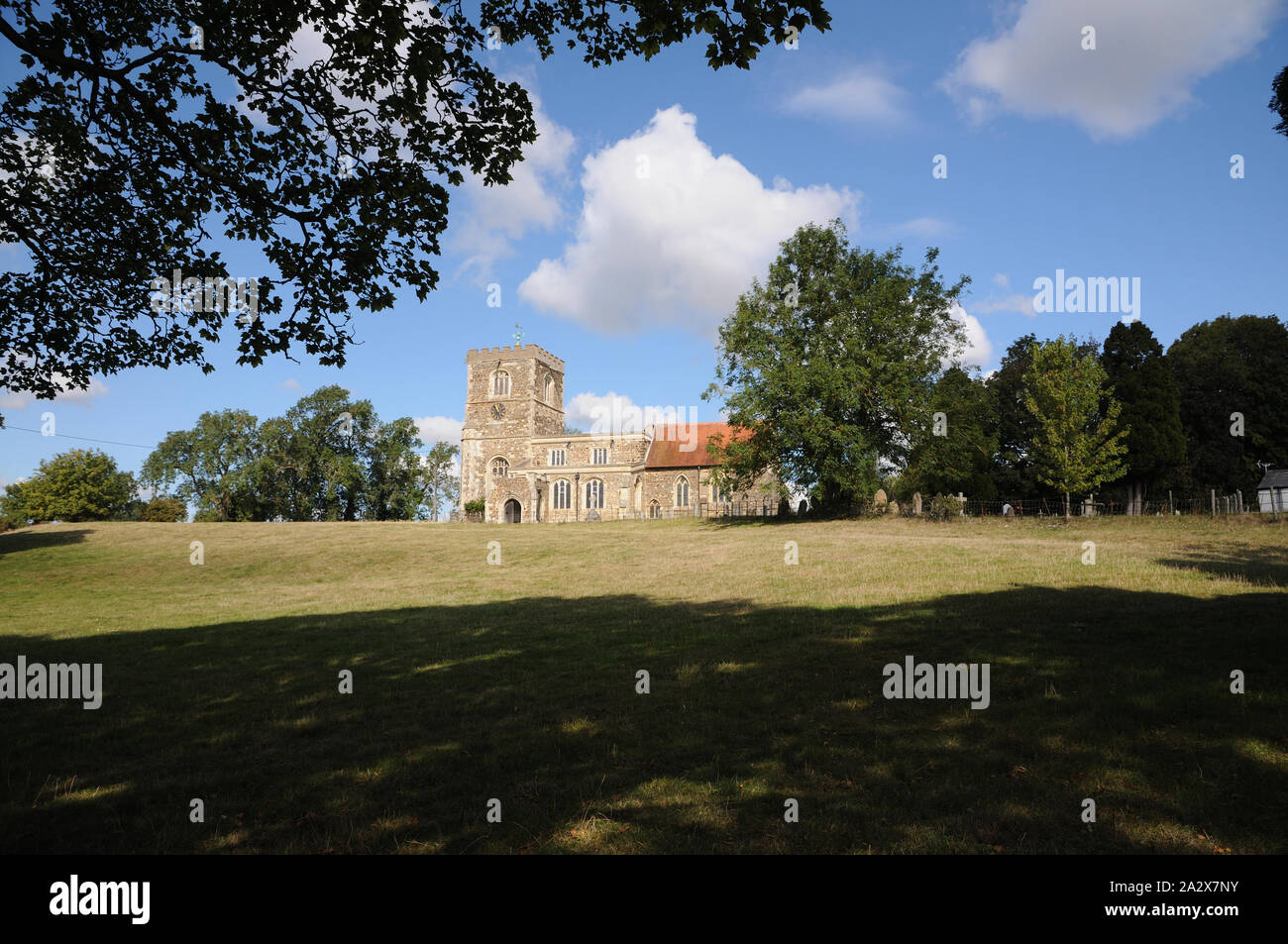 All Saints Church, Soulbury, Buckinghamshire, dates to the 14th century ...