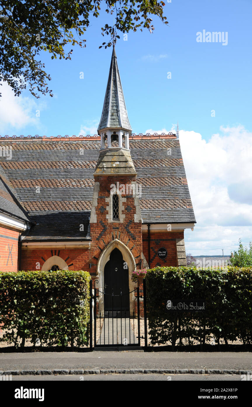 The Old School, Soulbury, Buckinghamshire, has patterned brick ...