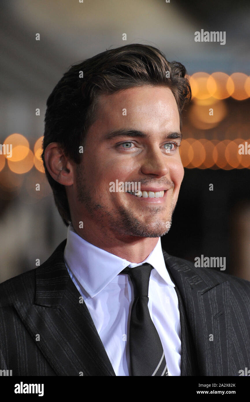 LOS ANGELES, CA. October 20, 2011: Matt Bomer at the Los Angeles ...