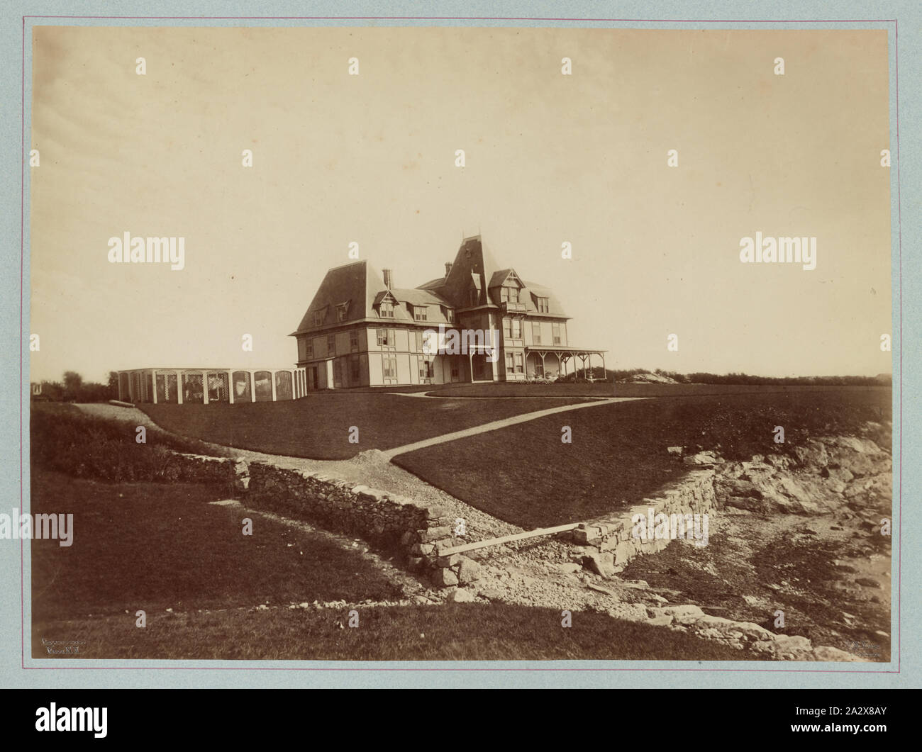 Richard Baker Jr. house, Westcliff, Ledge Road, Newport, Rhode Island ...