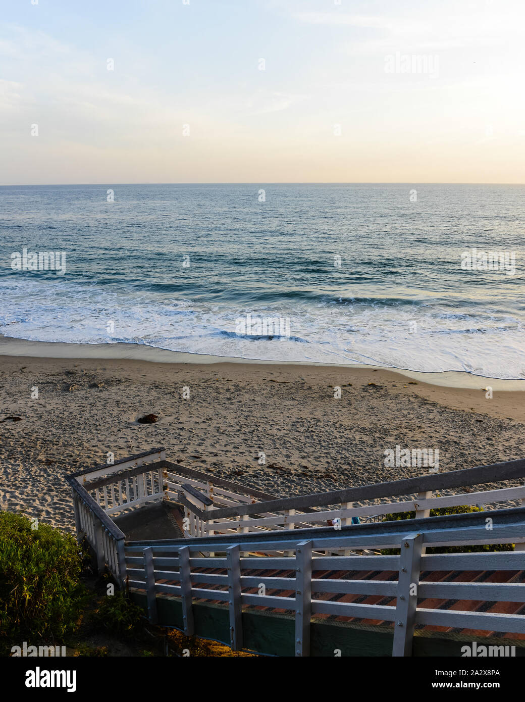 California Beach Landscape Stock Photo - Alamy