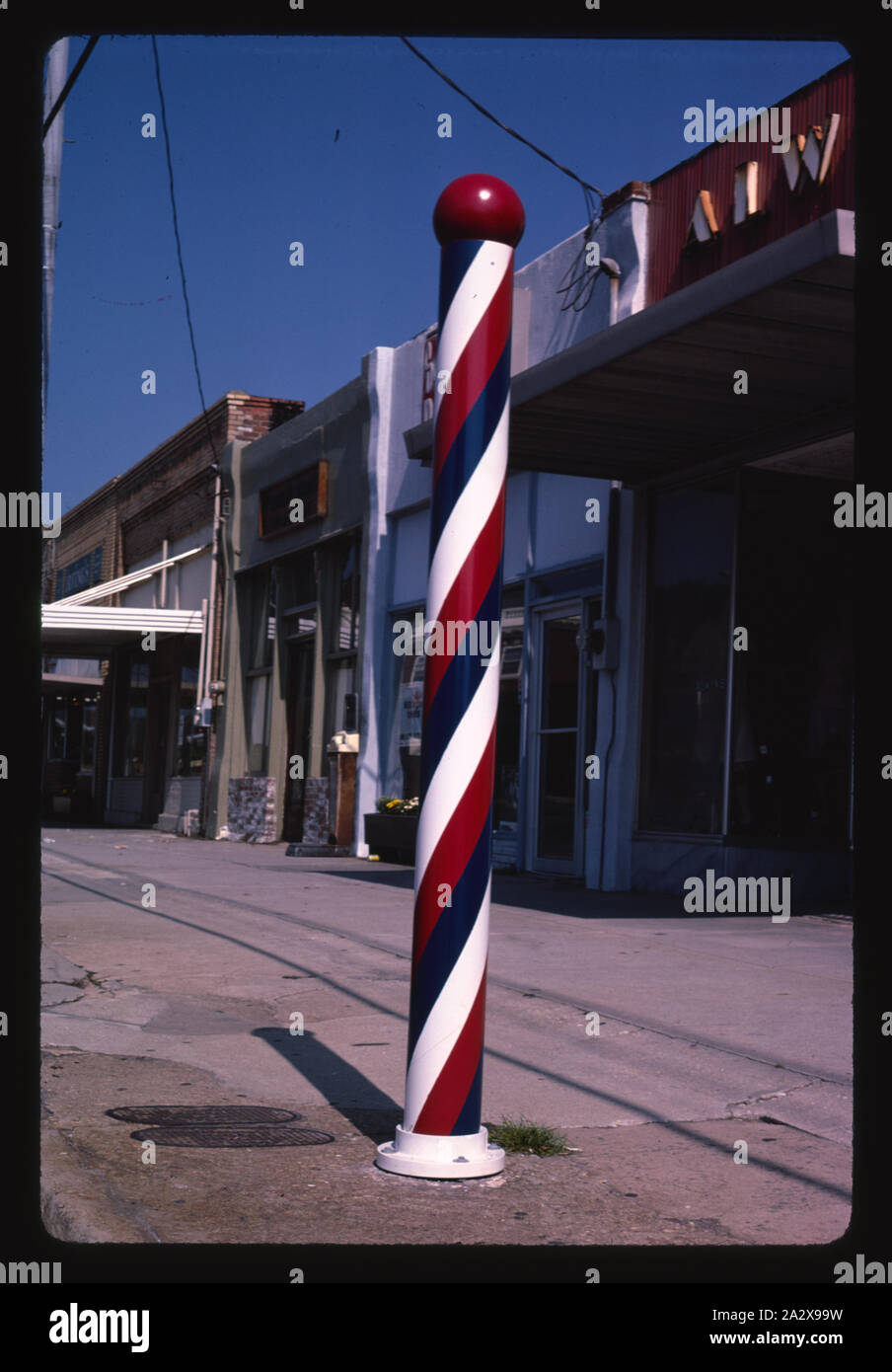 Richard's barber pole, Georgetown, South Carolina Stock Photo - Alamy