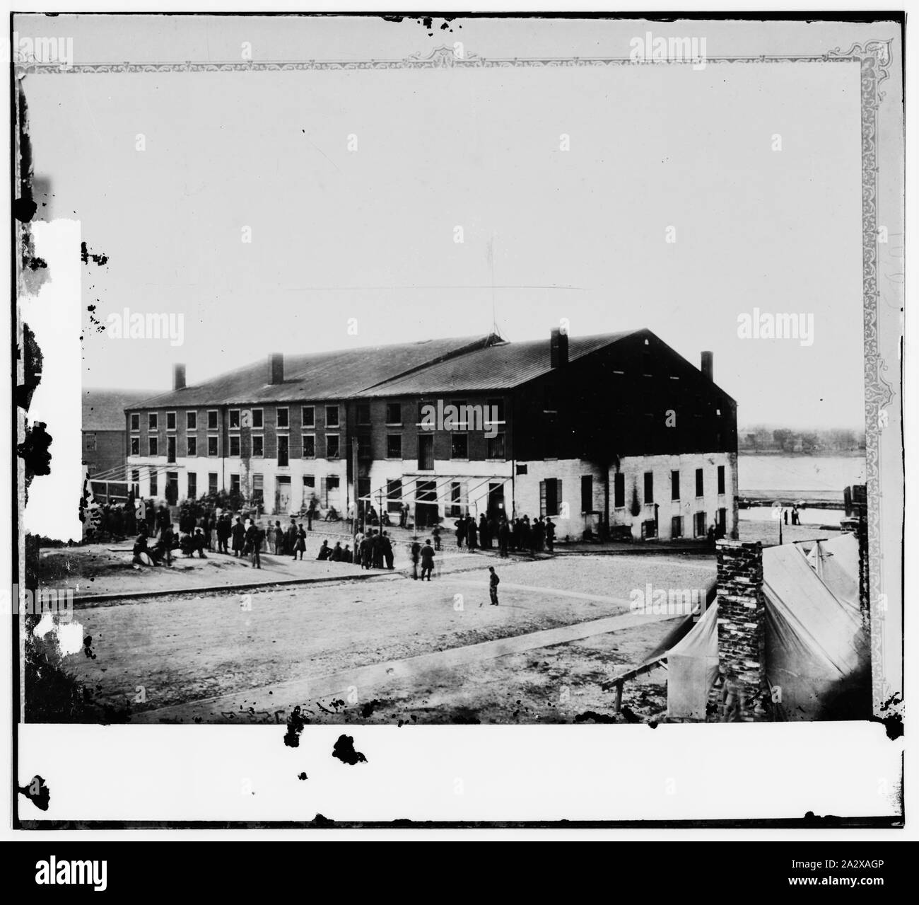Richmond, Virginia. libby prison, North side Stock Photo - Alamy